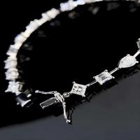China 14K Brilliance Lab Grown Man Made Diamond Bracelets Star Fashion Style for sale