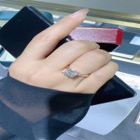 China 18K Lab Diamonds Ring and Gold Wedding Ring Setting1894 Four Prong Classic Diamond Ring for sale