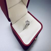 China 18K Lab Diamonds Ring and Gold Wedding Ring Setting1894 Four Prong Classic Diamond Ring for sale