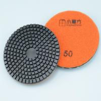 China Stone Marble Granite 7-Step Diamond Polishing Pads 50-3000 Grit Durable and Cup Design for sale