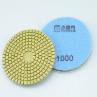 China Stone Marble Granite 7-Step Diamond Polishing Pads 50-3000 Grit Durable and Cup Design for sale