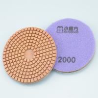 China Stone Marble Granite 7-Step Diamond Polishing Pads 50-3000 Grit Durable and Cup Design for sale