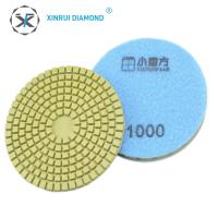China Xinrui Diamond Polishing Pad for Marble Polishing Wet Dry Working Mode Customization for sale
