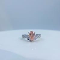 China 18K White Gold Diamond Ring Collection Customizable Lab Diamond Jewelry with Diamonds for sale