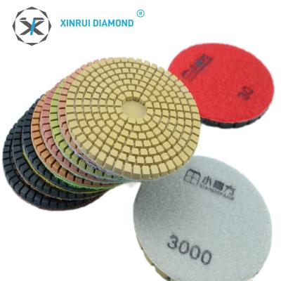 China Xinrui Diamond Polishing Pads for Ceramic 50 100 200 400 800 1500 3000 Grain Size for sale