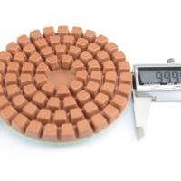 China 0.740kg Xinrui Diamond Polishing Pad for Concrete Polishing 50 100 200 400 800 1500 3000 for sale