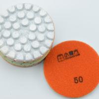 China 0.740kg Package Gross Weight Xinrui Durable Diamond Polishing Pad for Resin Binder for sale