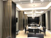 China Aluminum Alloy Hotel Partition Wall - 80mm Thickness, 50dB Sound Insulation, Class A Fireproof for sale