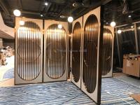 China Quick Installation Collapsible Partition Wall - Class A Fire Resistant, Lightweight Aluminum Frame, Custom Sizes for sale