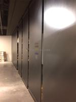 China OEM Soundproof Partition Wall 1200mm x 2400mm with NRC 0.85 and Class A Fire Rating for Office Noise Control for sale