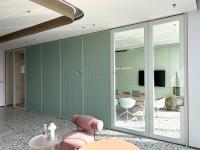 China Modular Soundproof Partition Wall 1200x2400mm with NRC 0.85 Rating and Class A Fire Protection for sale