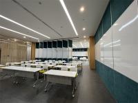 China 80mm Acoustic Folding Partition Wall - Class A Fireproof, 2000-6000mm Height, Manual/Electric Operation for sale