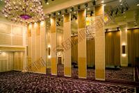 China Manual Operable Partition Wall with MDF Board Surface - Class A Fire Rating for Conference Rooms & Banquet Halls for sale