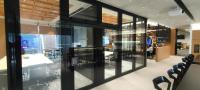 China Fireproof Aluminum Alloy Office Partition Wall with Tempered Glass - Easy Installation for Commercial Spaces for sale
