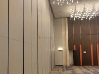 China WiigHirshman Folding Partition Wall 2000-6000mm Height with Double Seal Rubber and Aluminum Track System for sale