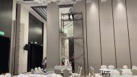 China Acoustic Movable Partition Wall with Last Panel Closure Telescopic Sleeve Panel and Aluminum Track for sale
