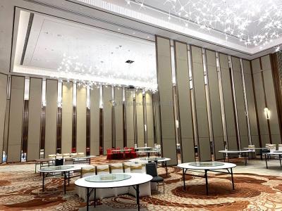 China Aluminum Alloy Sound-Blocking Partition System with Class A Fire Rating and Foldable Design for Office & Studio Use for sale