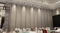 China Banquet Halls Movable Partition Wall with MDF Surface and Up To 43-50dB Soundproofing for sale