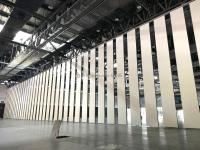 China Aluminum Track Moveable Wall Partition for Soundproofing Up To 43-50dB in Commercial Spaces for sale