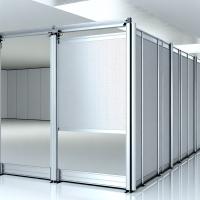 China Aluminum Track Moveable Wall Partition for Soundproofing Up To 43-50dB in Commercial Spaces for sale