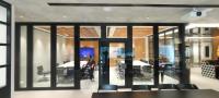 China Easy To Install Folding Office Room Separator Custom Design Option for Office Partition for sale