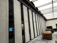 China Banquet Halls Movable Partition Wall with MDF Surface and Up To 43-50dB Soundproofing for sale