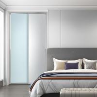 China Create a Modern And Elegant Vibe with Bed and Breakfast Separation Wall made of Aluminum Alloy Frame And Tempered Glass Panel for sale