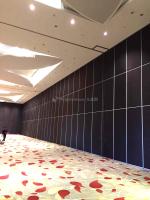 China Exhibition Centers Foldable Room Separator with Pass Door Selection Single Or Double Door for sale