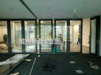 China Aluminum Alloy Frame Office Partition Wall Featuring Fireproof Aluminum or Tempered Glass Surface Material for Work Areas for sale