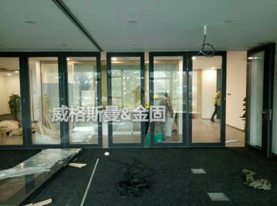 China Aluminum Alloy Frame Office Partition Wall Featuring Fireproof Aluminum or Tempered Glass Surface Material for Work Areas for sale