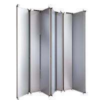 China Aluminum Alloy Frame Mobile Folding Wall System Delivering Conference Room Partitioning and Space Management Performance for sale