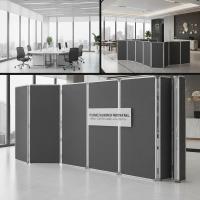 China Foldable Soundproof Partition Wall Perfect for Office Hotel Restaurant and Others Delivering Noise Isolation Performance for sale