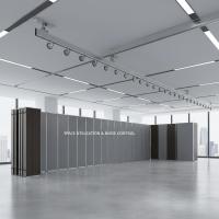 China Aluminum Track With Roller Moveable Wall Partition Built for Conference Rooms Enabling Space Utilization and Noise Control Solutions for sale