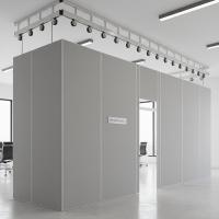 China Fire Rating Class A Moveable Wall Partition Utilizing Aluminum Track with Roller System Offering Smooth Mobility and High Fire Safety Standards for sale