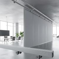 China Aluminum Track With Roller Moveable Wall Partition Offering Soundproofing Up To 43-50dB Ideal For Meeting Rooms And Office Spaces for sale