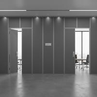 China Single Or Double Door Folding Partition Wall Offering Class A Fire Rating Designed for Conference Rooms and Space Division for sale