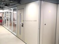 China Aluminum Track With Roller Foldable Room Separator Offering Performance And Versatile In Libraries Museums And Government Offices for sale