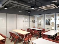 China Aluminum Track With Roller Foldable Room Separator Offering Performance And Versatile In Libraries Museums And Government Offices for sale
