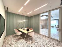 China Aluminum Surface Material Office Partition Wall with Fireproof Aluminum Alloy Frame Providing Privacy and Safety in Office Settings for sale