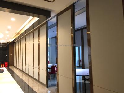 China Modular Soundproof Partition Wall Eco Friendly Foldable Panels Designed for Versatile Office and Commercial Applications for sale