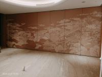China Customized Decorative Partition Wall in Modern Style Offering Stylish Solutions for Office Cubicles Lounges and Apartments for sale