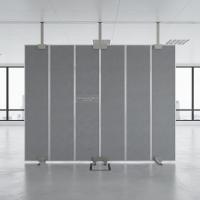 China Integrated Floor And Ceiling Locks Vertical Movable Partition Wall Movable Partition Providing Performance And Easy Maintenance for sale