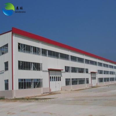 China Live Load 0.5KNm2 Steel Structure Workshop Incorporating Optional Lighting System and Color Steel Panels Wallmaterial for Commercial for sale