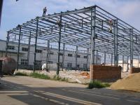 China Weather Resistant Prefabricated Steel Workshops Construction Warehouse PEB Metal Building for sale