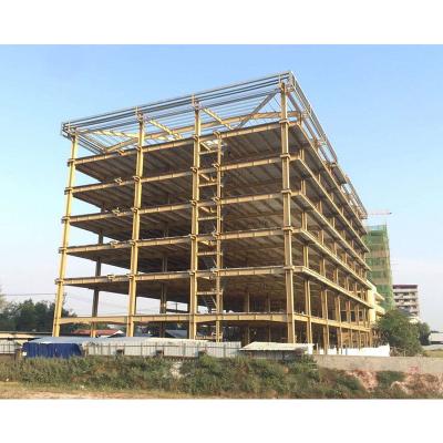 China Commercial Steel Structure , High Rise Steel Building Construction for sale
