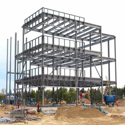 China Galvanized Steel Structure Workshop , Prefab Metal Warehouse Building for sale