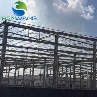 China Bolted / Welded Prefabricated Steel Structures Custom Widths 4.2m-7.35m for sale