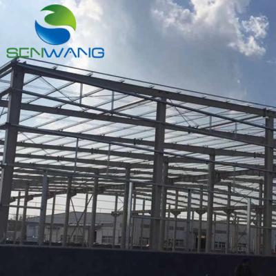 China Bolted / Welded Prefabricated Steel Structures Custom Widths 4.2m-7.35m for sale