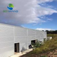 China 6004004200mm Steel structure workshop including optional Lighting System engineered for industrial production and assembly lines for sale