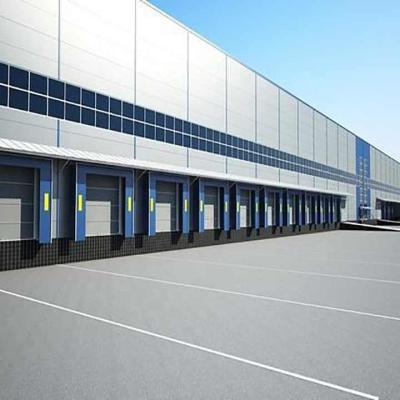 China Custom Steel Structure Warehouse Portal Frame Q235/Q355 Grade for sale